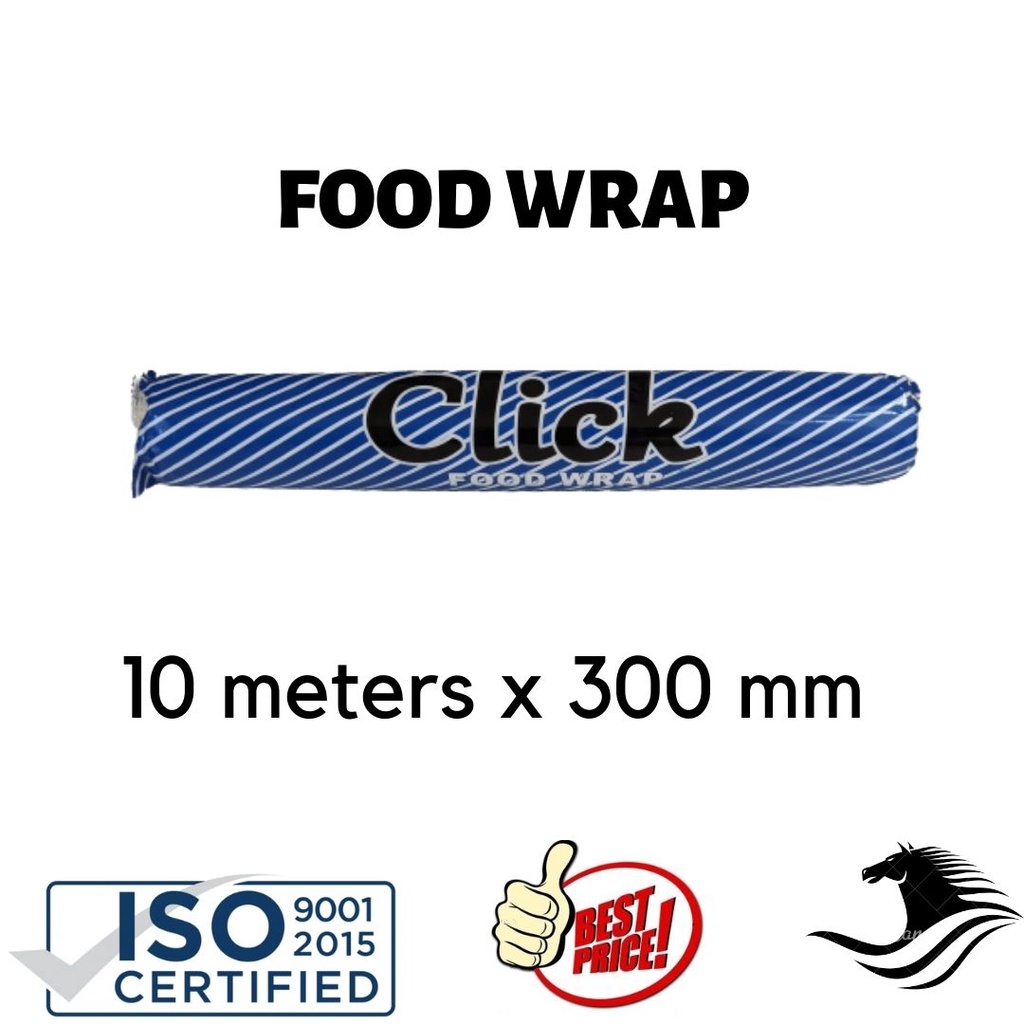 Food Wrap 10m x 300mm Click Brand (mini roll) | Shopee Philippines