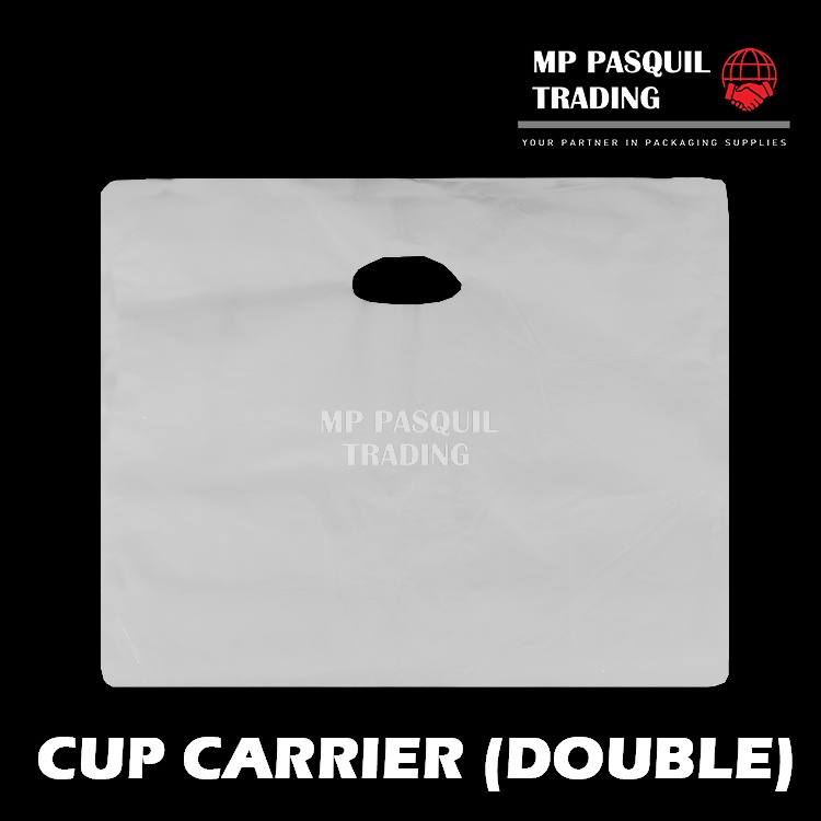 100pcs Milk tea Supplies | Milk tea Holder | Cup Carrier | Single ...