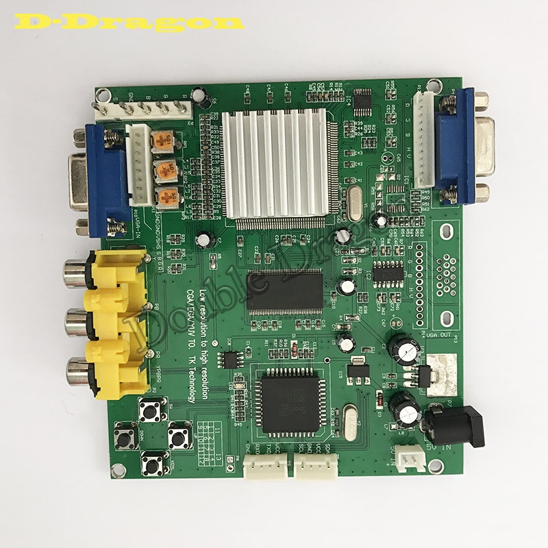 GBS-8200 Video Converter CGA/EGA/YUV/RGB TO VGA Arcade Jamma Game ...