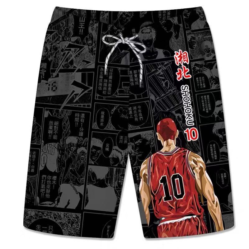 Slam Dunk Sports Shorts/Jogger Sweat Shorts cotton | Shopee Philippines