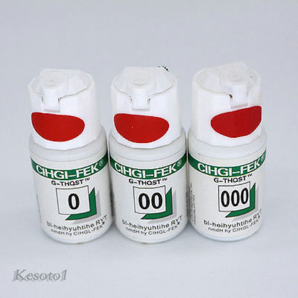 3 Sizes 0 00 000 Gingival Retraction Cord Packing Set for Supplies ...