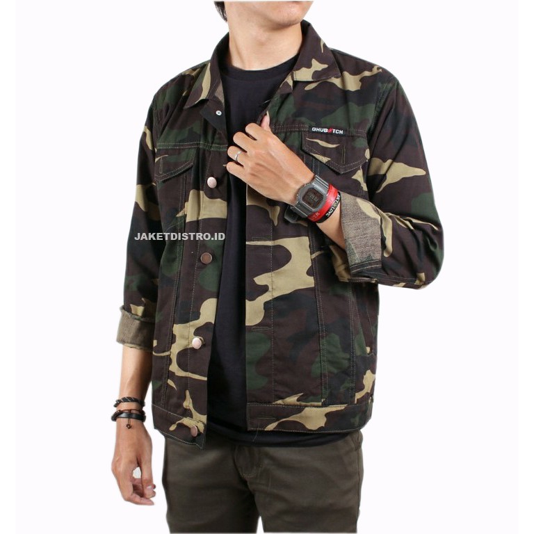 [Can Pay On The Spot] Men's SEMI PARKA Jacket/CAMO SEMI PARKA Jacket ...