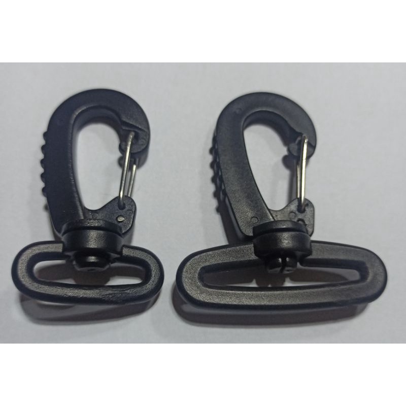 Plastic Swivel Snap hook BLACK | Shopee Philippines