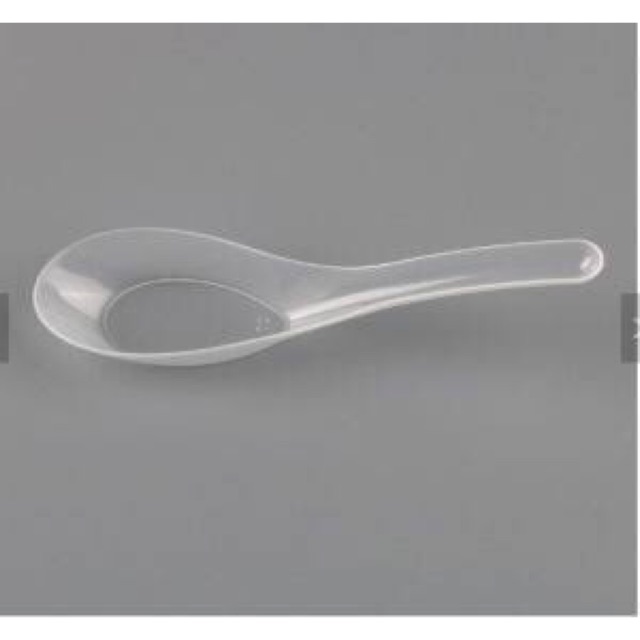 Disposable Chinese Soup Spoon 500pcs/order max of 1k pcs/pouch | Shopee ...
