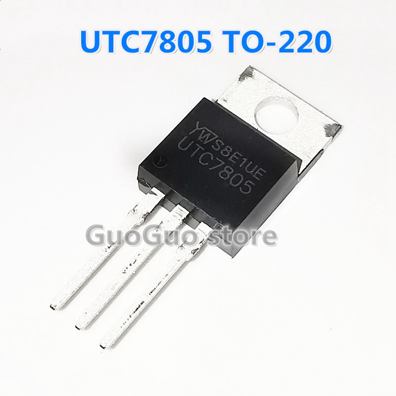 5pcs original UTC7805 TO-220 UTC 7805 three-terminal regulator tube new original | Shopee ...