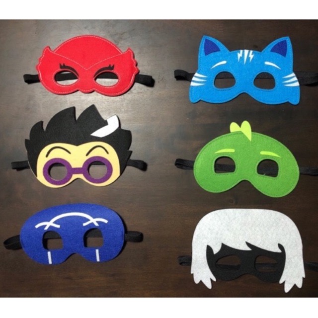 PJ Felt Mask Maskara Lookalike Kids Adults On-hand | Shopee Philippines