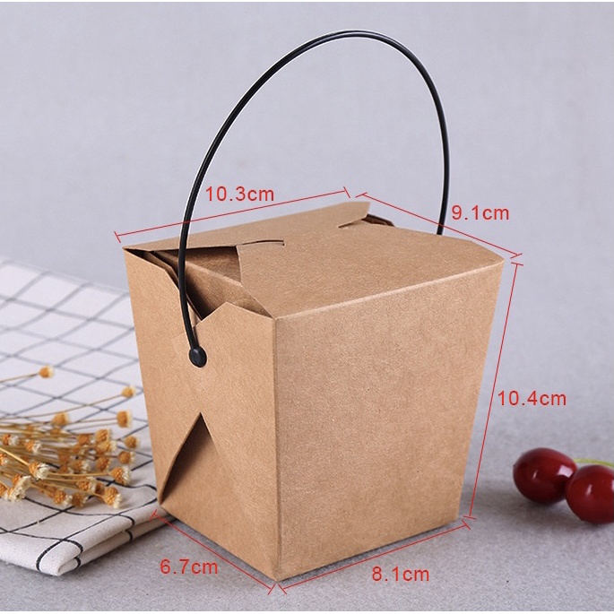 [10pcs] Kraft / White Chinese Takeout Box | Shopee Philippines