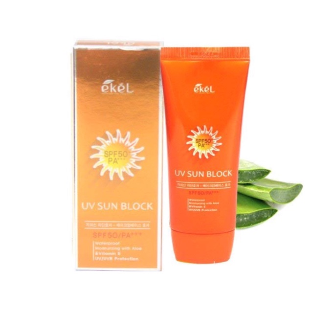 Ekel UV Sunblock Cream | Shopee Philippines