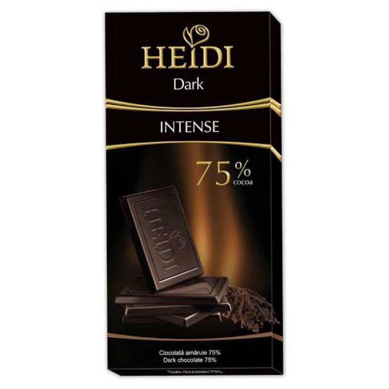 Heidi Dark Intense 75% Cocoa 80gr | Shopee Philippines
