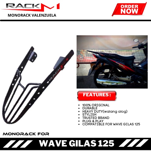 Rackm Monorack motor bracket for WAVE GILAS 125-ORIGINAL MONORACK top ...