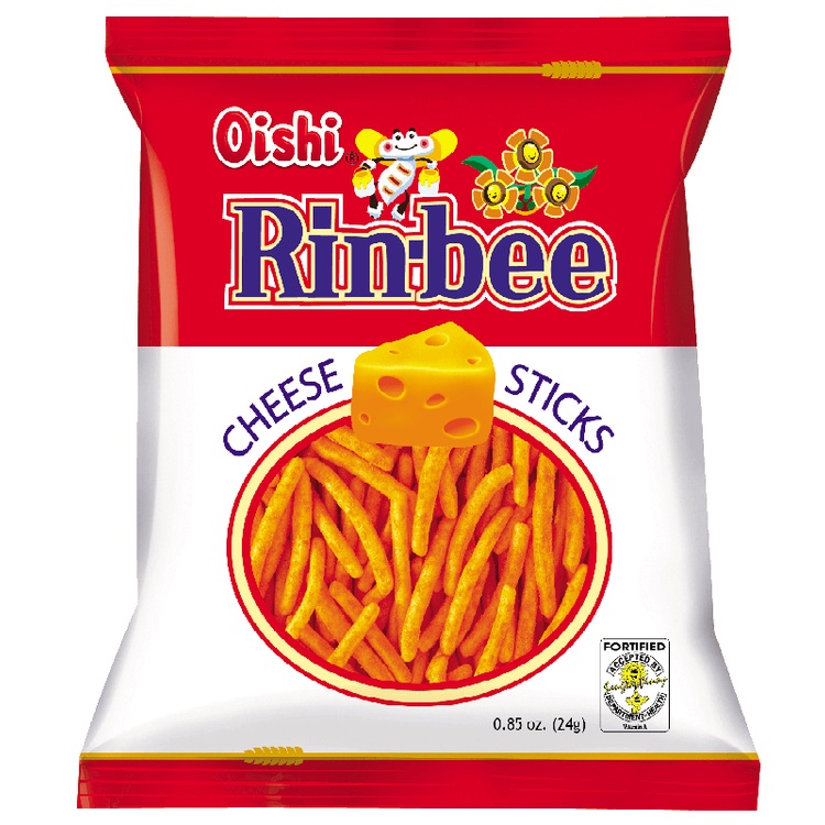 24g Oishi Rinbee Cheese Sticks Snacks | Shopee Philippines