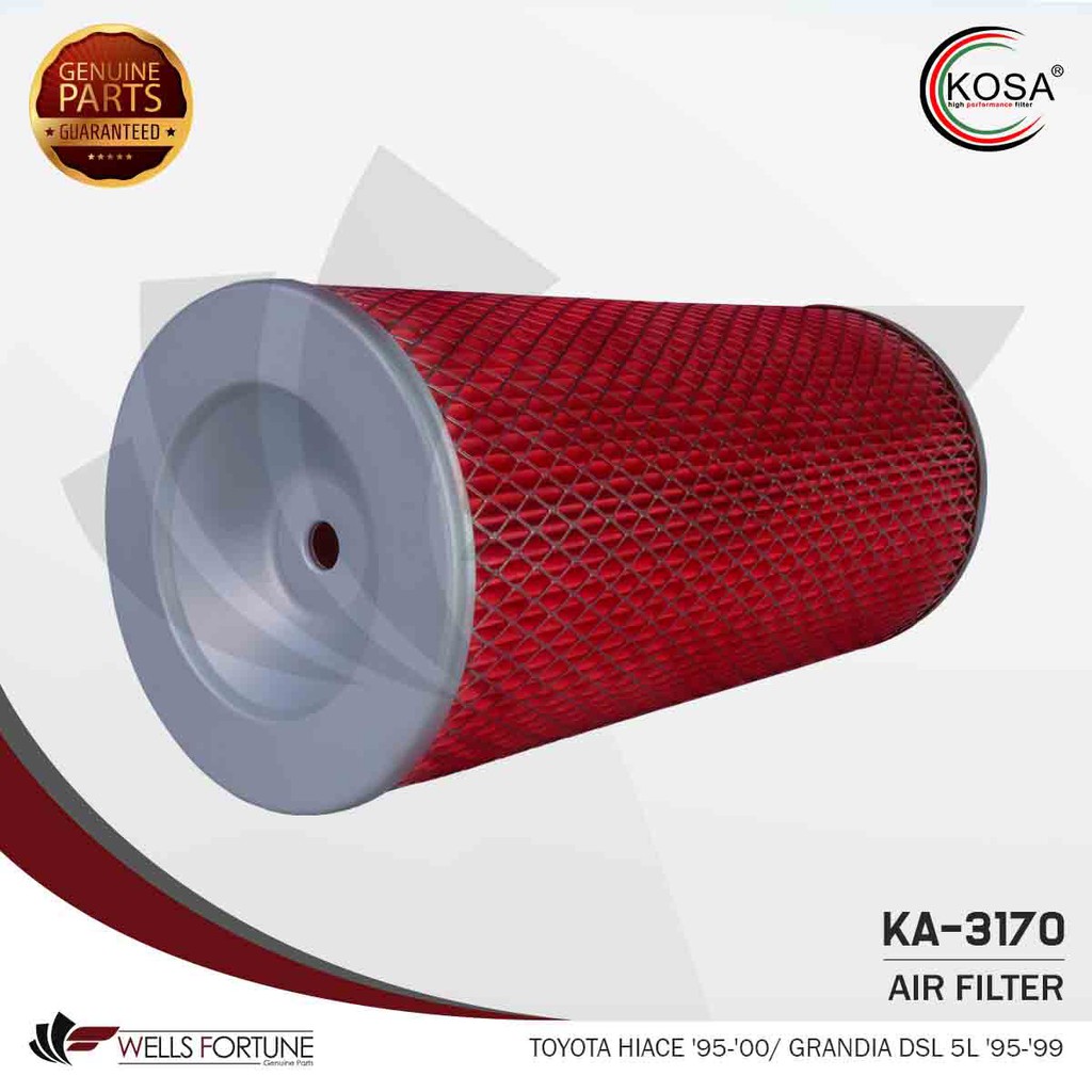 TOYOTA HIACE 1995 - 2000 / GRANDIA DSL 5L 1995 - 1999 17801-54100 KOSA ...