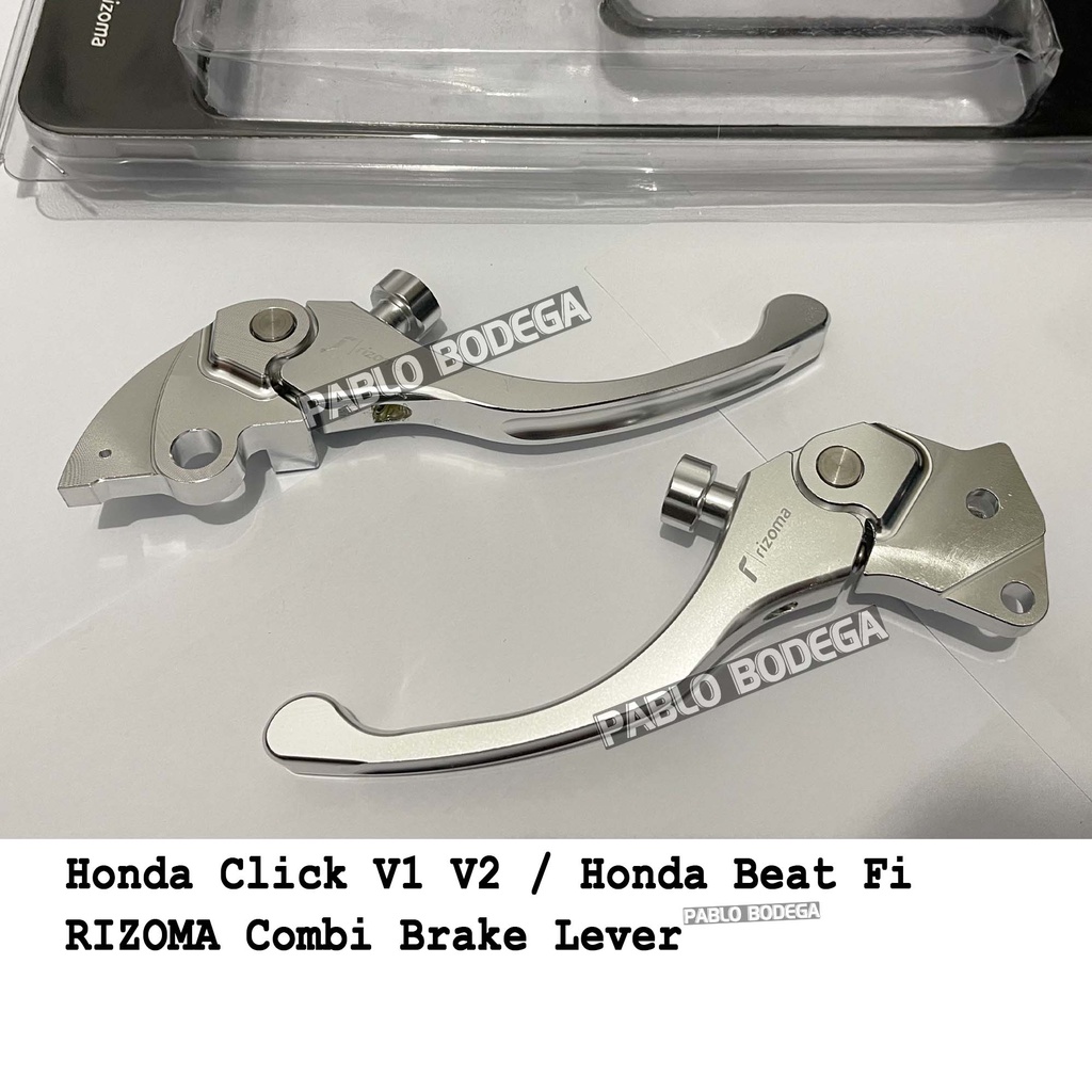 Honda Click V1 V2 / Honda Beat Fi RIZOMA Combi Brake Lever | Shopee ...