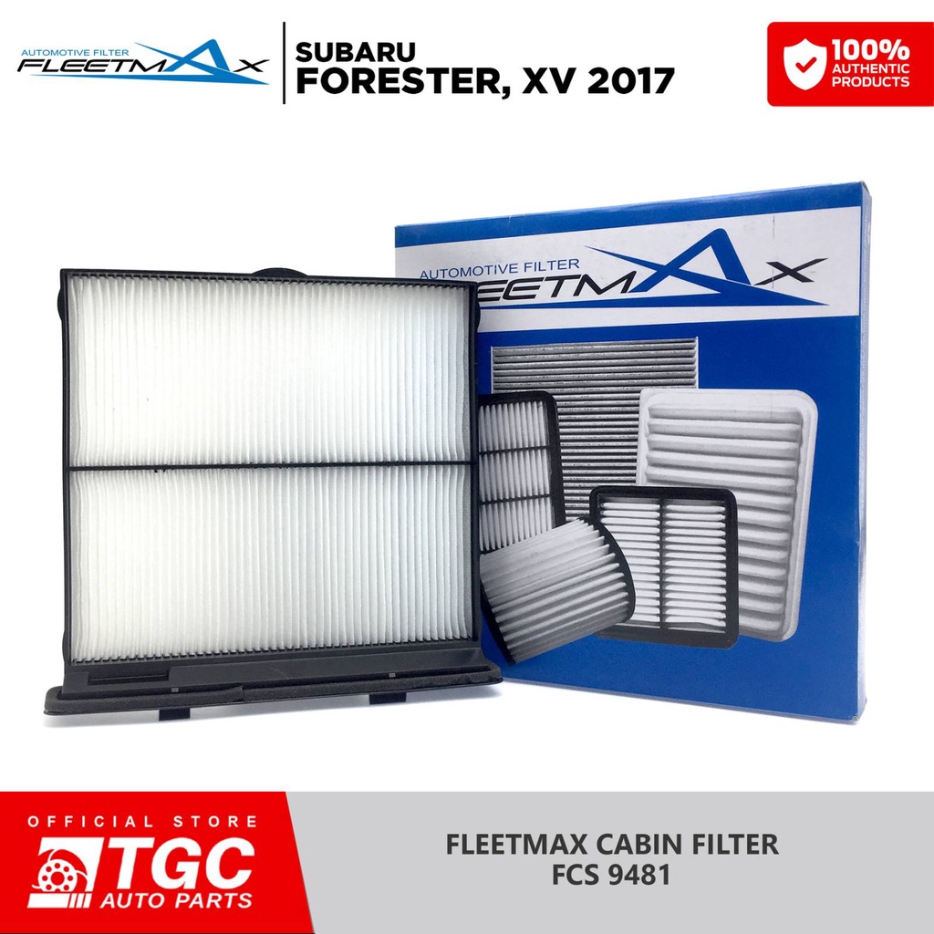Fleetmax Cabin Filter / Aircon Filter Subaru Forester XV 2018 - 2021 ...