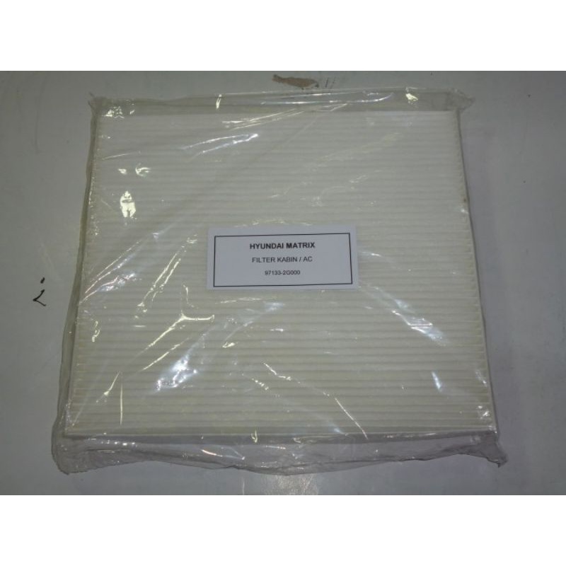 Hyundai Matrix ac filter cabin ac filter imported from korea 97133 ...