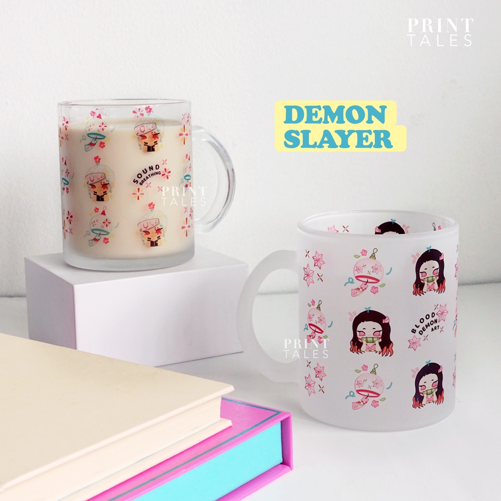 Demon Slayer Mugs | Nezuko & Tengen | Clear & Frosted Mugs | Anime ...