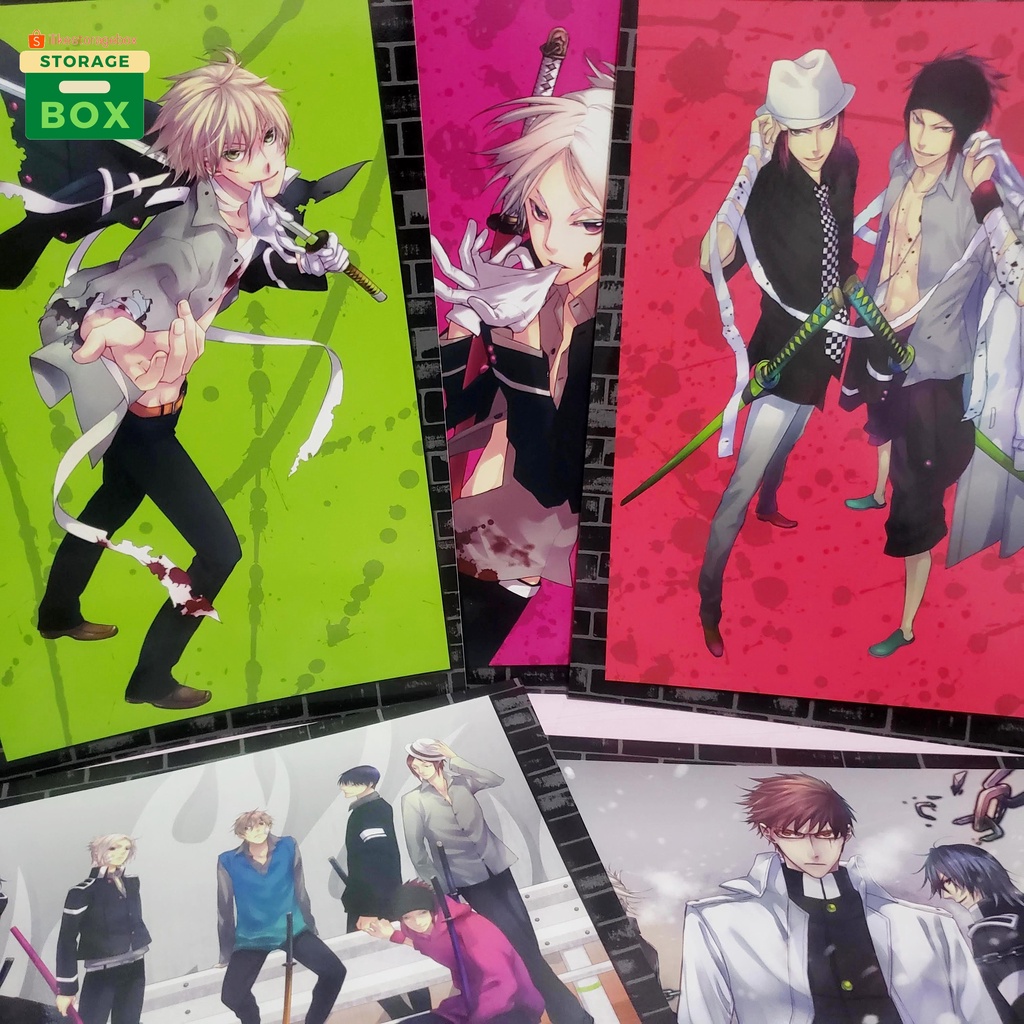 BL Yaoi Merchandise : Clearfile / Shitajiki / Booklet / Artbook ...