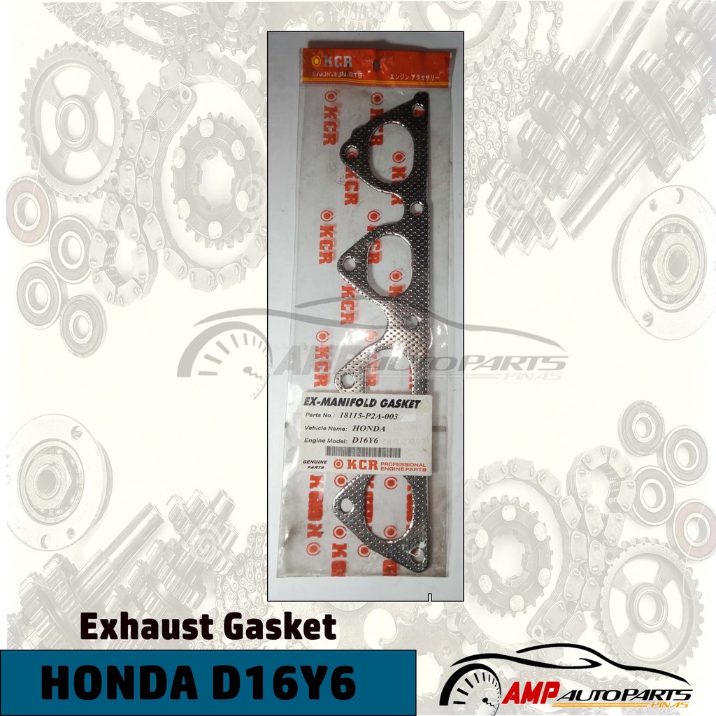 KCR EXHAUST MANIFOLD GASKET HONDA D16Y6 D16 CIVIC LXI , VTI AND CIVIC ...