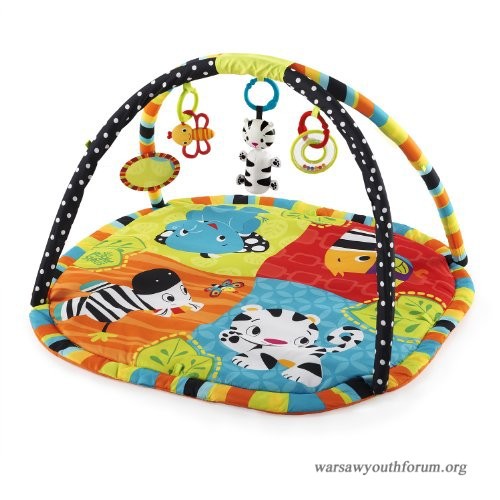 Bright Starts - Zoo Tails Tiger Activity Gym | Shopee Philippines