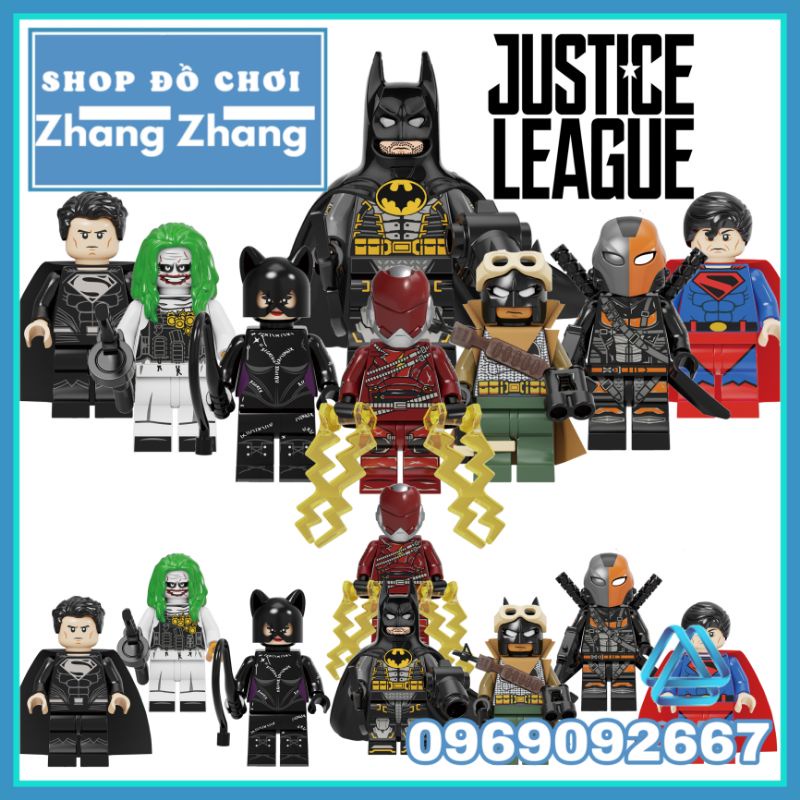 Puzzle toys include Spider Man - Flash - Catwoman - Joker - Deathstroke ...