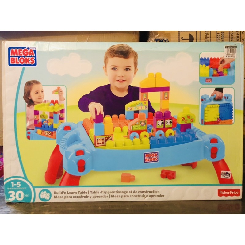 Mega Bloks Build ‘N Learn Table Building Set; SRP: ₱3499.75 | Shopee ...