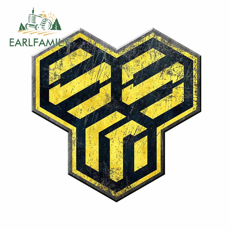 EARLFAMILY 13cm x 12.4cm for Macross Frontier SMS Logo Car Sticker ...