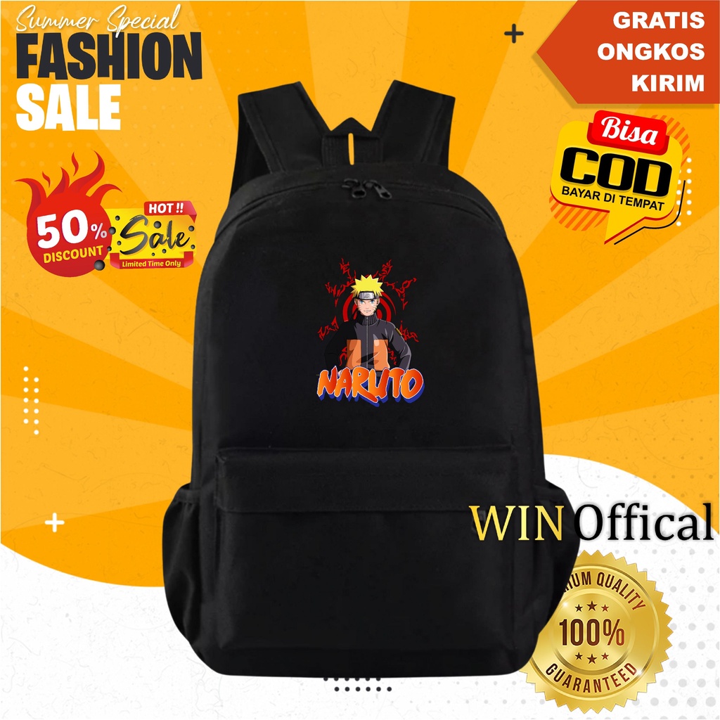 Naruto Bags Backpacks Boys and Girls Anime Naruto School Children ...
