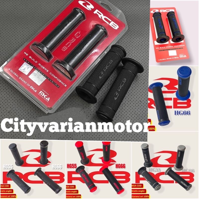 Handgrip RCB HANDLE HAND GRIP RCB HANFAT ORI RCB HG55 RACING BOY ...