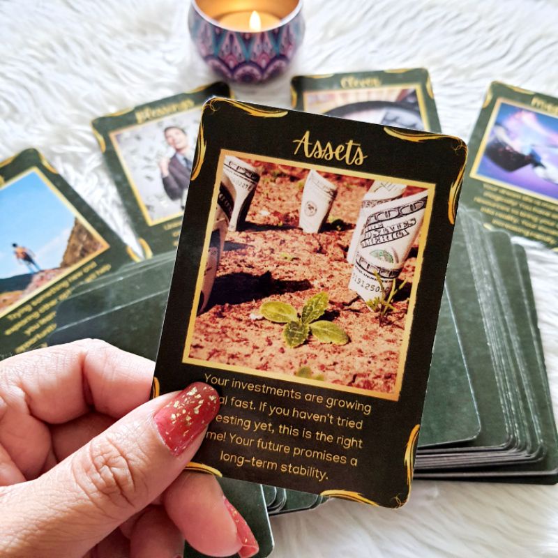 THE CLOVER LEAF ORACLE Money And Career Oracle Deck | Shopee Philippines