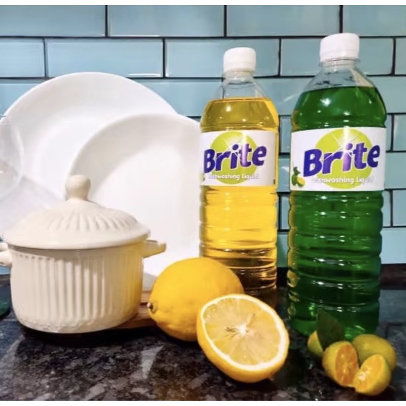 Brite Dishwashing Liquid 1 Liter | Shopee Philippines