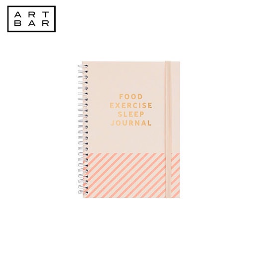 kikki.K Themed Journal 10955301 Multi Food. Exercise. Sleep ...