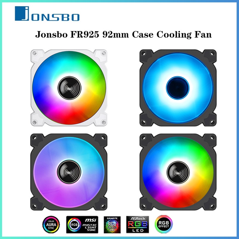 Jonsbo FR925 ARGB Cooling Slient Fan PC Computer Case 92mm For CPU ...