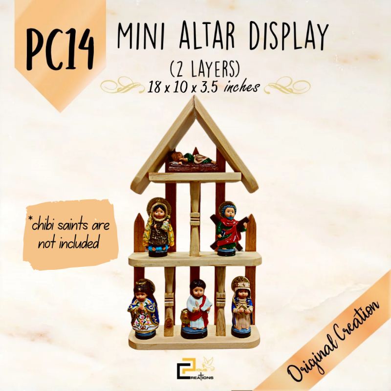 Mini Altar Display for Chibi Saints | Shopee Philippines