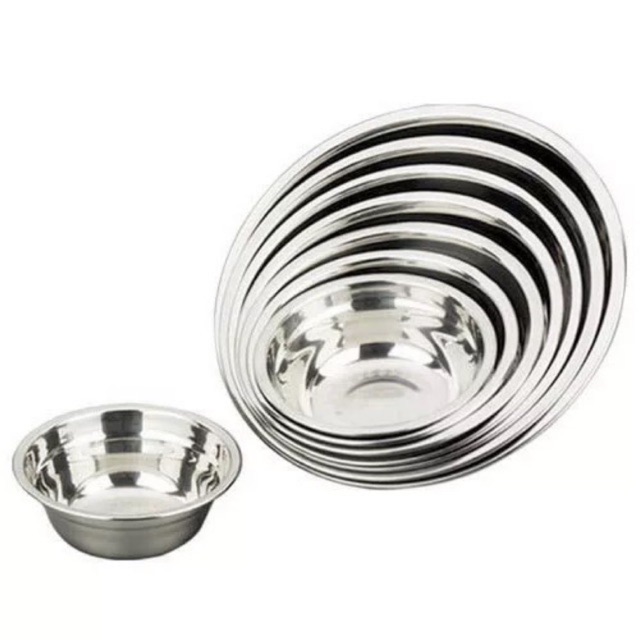 3 pcs per order Stainless basin | Shopee Philippines