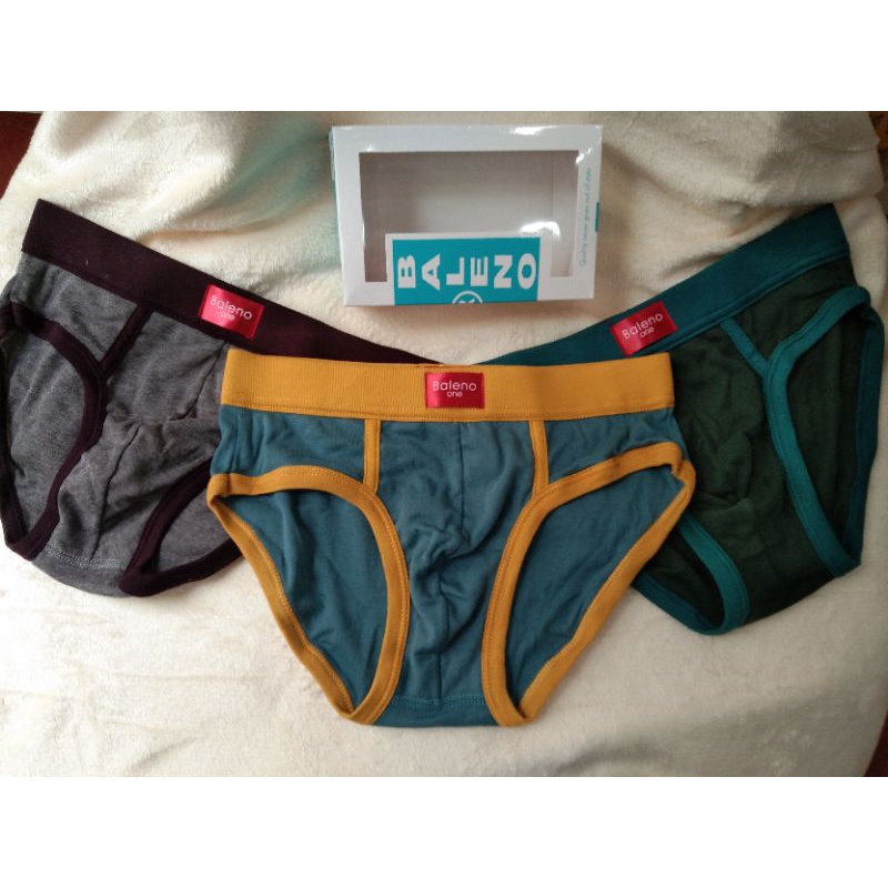 3-in-1 Original Baleno Brief / underwear for men( S,M,L,XL) (3 pcs.1 ...