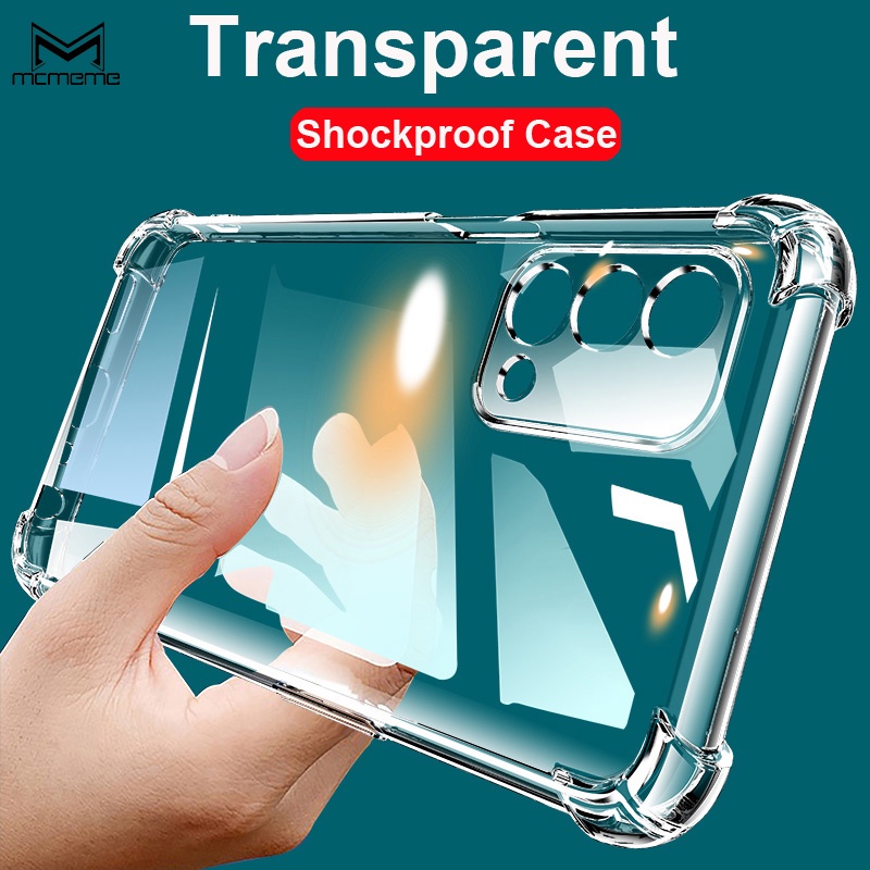 Luxury Shockproof Soft Transparent Case OPPO A5 Pro A60 A18 A3x A3 Pro A16 A16K A17 A17K A78 A58 ...