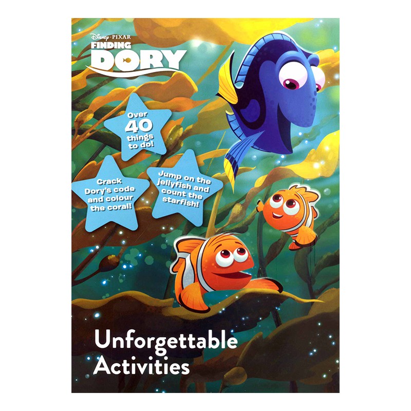 Disney Pixar Finding Dory - Unforgettable Activities | Sticker Book ...