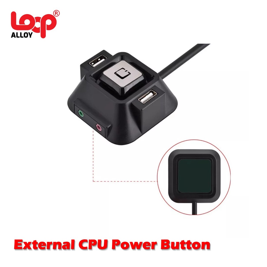 Loop Alloy External CPU Power Button | Shopee Philippines