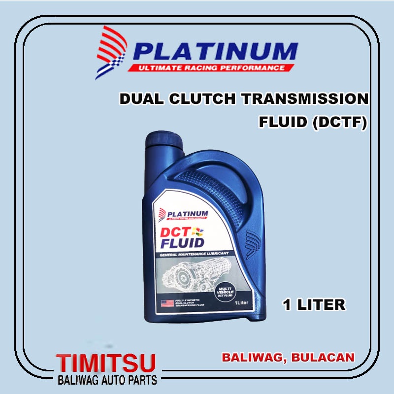 DUAL CLUTCH TRANSMISSION FLUID DCT FLUID PLATINUM 1 LITER | Shopee ...