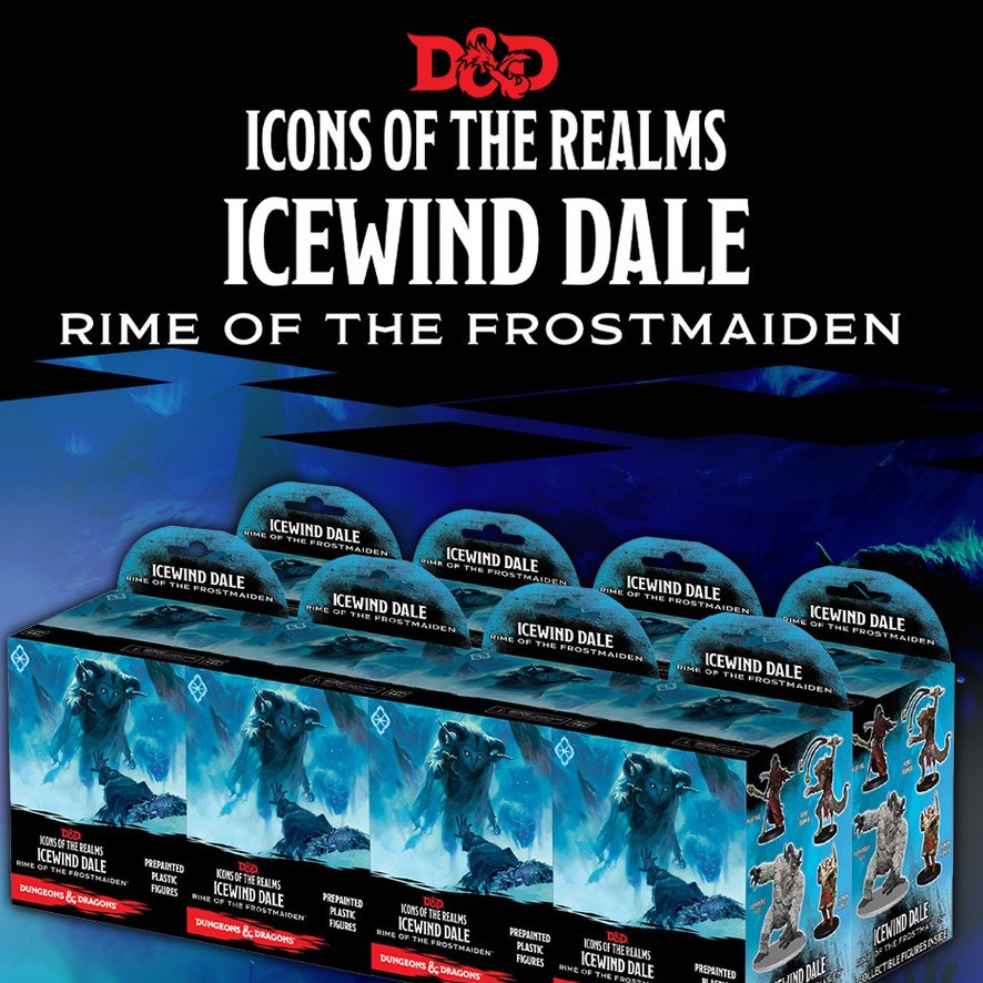 Dungeons and Dragons Miniatures WizKids - Icewind Dale: Rime of the Frostmaiden - D&D | Shopee ...