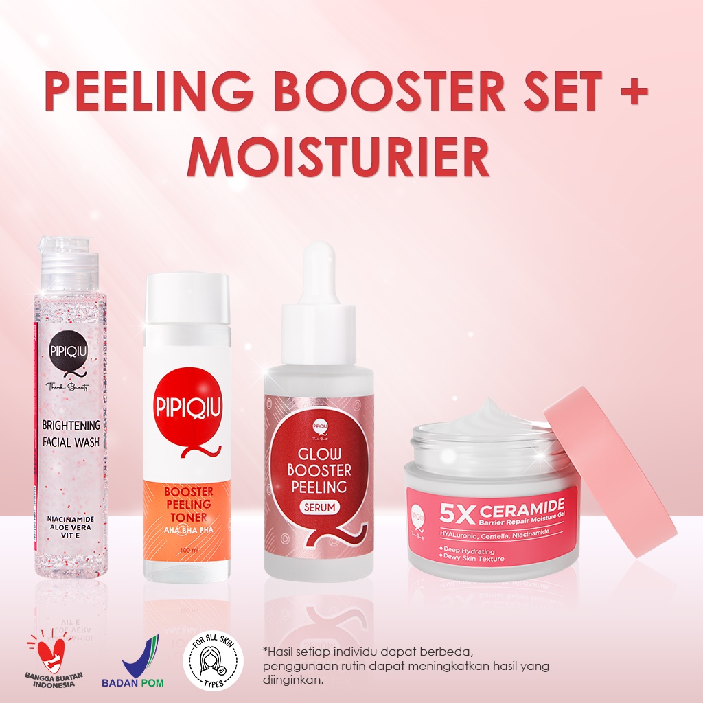 Peeling BOOSTER SET + MOISTURIZER (PFC + PPT + PPBS +Cmg) | Shopee ...