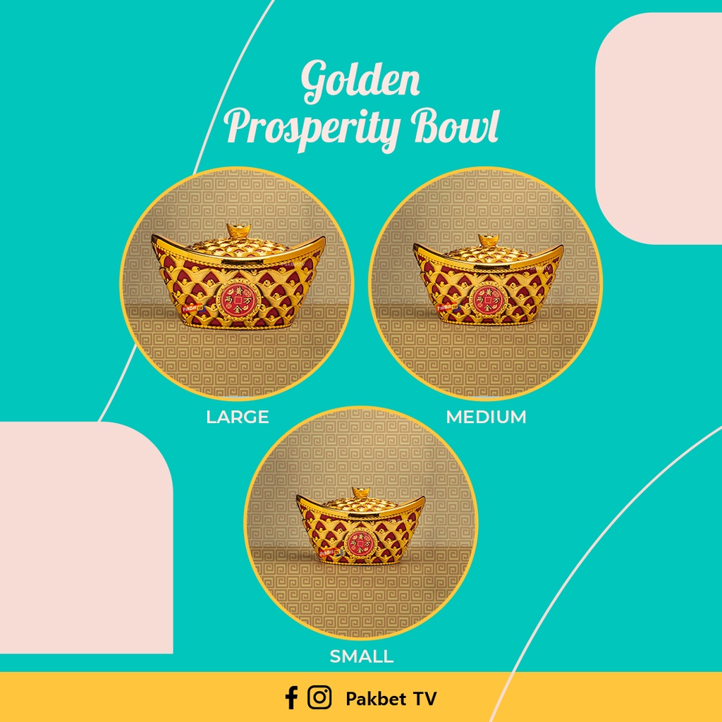 Golden Prosperity Bowl | Feng Shui by PakBet TV | Shopee Philippines