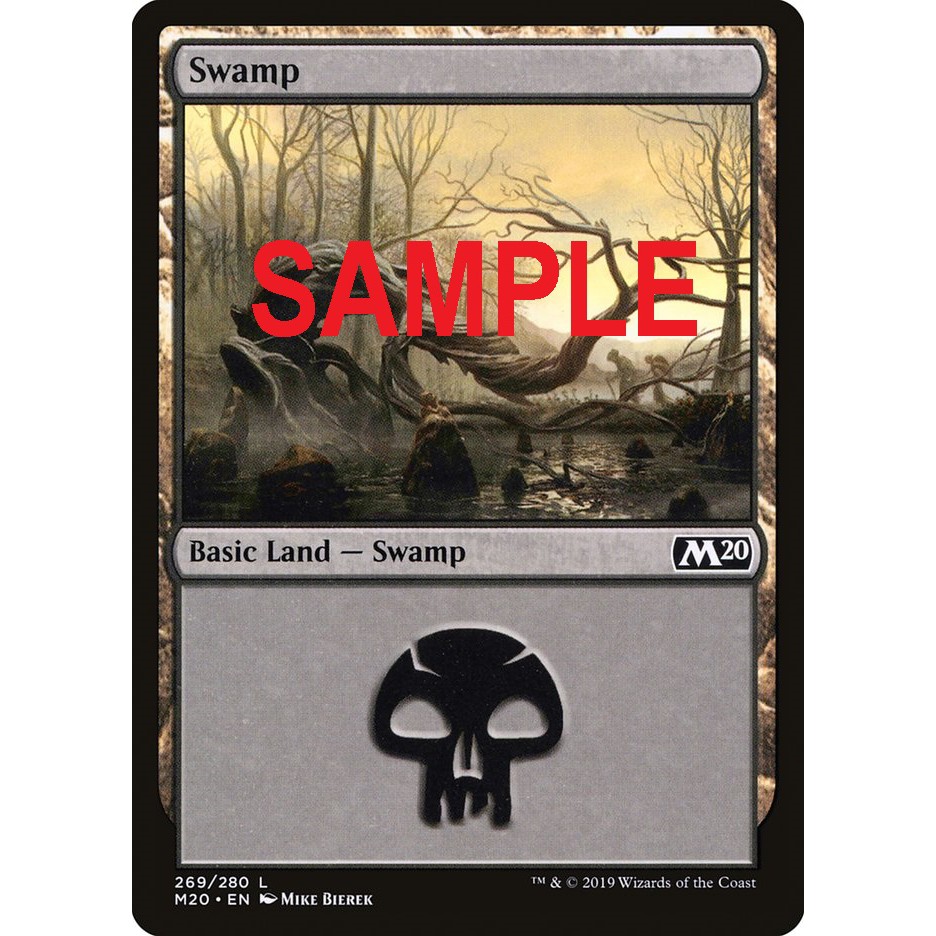 MTG : Swamp - Basic Land - Played - MTG Lands | Shopee Philippines