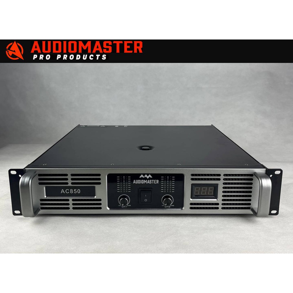 Audiomaster Professional Power amplifier AC850 850watts ac850 (Upgrade ...