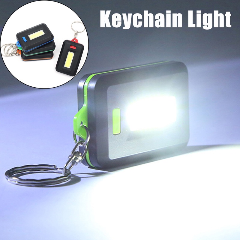 3 Mode Light Intensity Portable LED Keychain Light / Waterproof COB ...