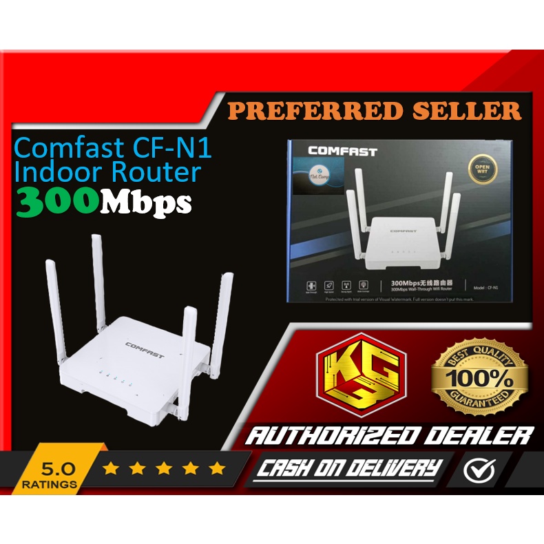COMFAST CF-N1 300Mbps / Tenda F3 Wireless N Speed | WiFi Router ...