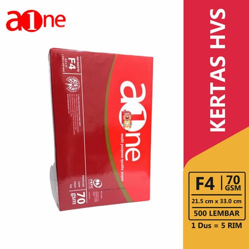 Original AONE/A1/A-ONE Brand HVS Paper Size F4 70gsm | Shopee Philippines