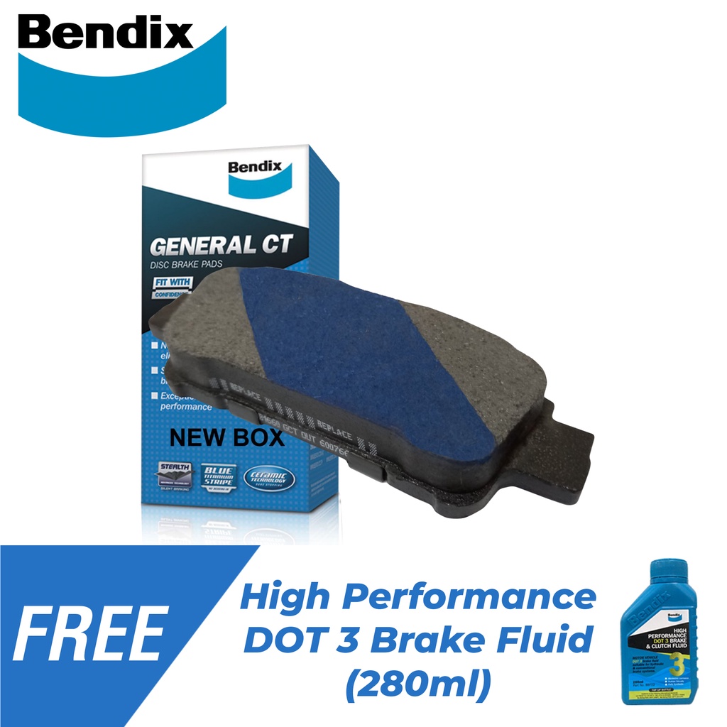 Bendix Brake Pads GCT DB1660 Rear Set for Toyota Previa 2003-2008 and Alphard 2002-2007 | Shopee ...