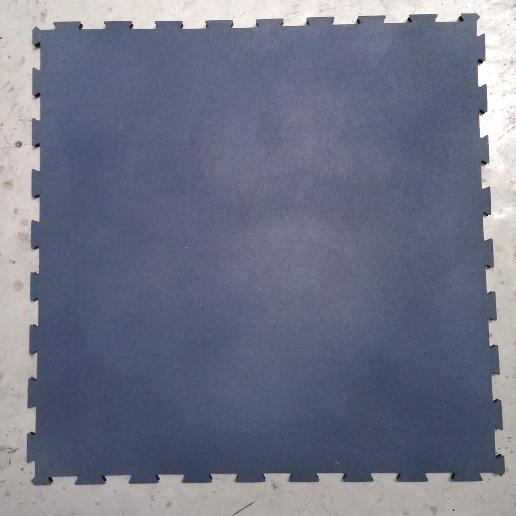 Fitness Gym Mat Hard Rubber Mat Floor Tile Mat Puzzle Mat 1 x 1m 15mm ...