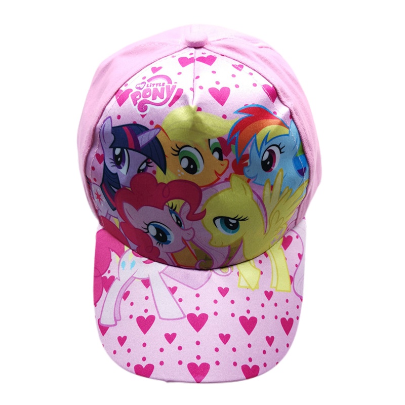 Cartoon My Little Pony Girls Cute Casual Fashion Baby Caps | Shopee ...